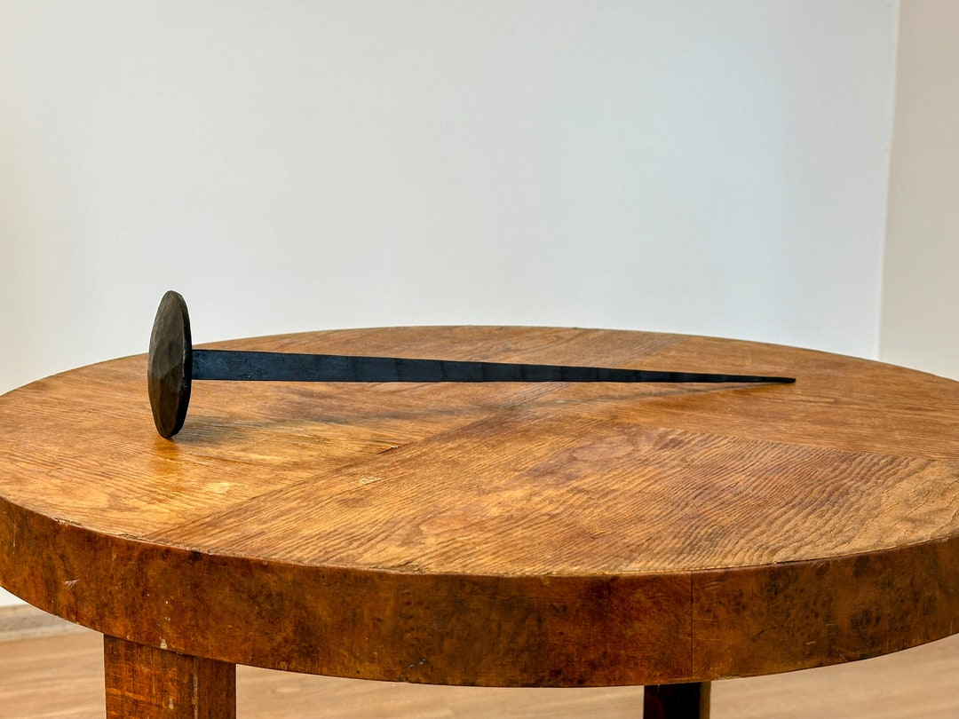 BIG LARGE LONG Blacksmith Hand Forged Extra-large Iron Nail - Versatile ...