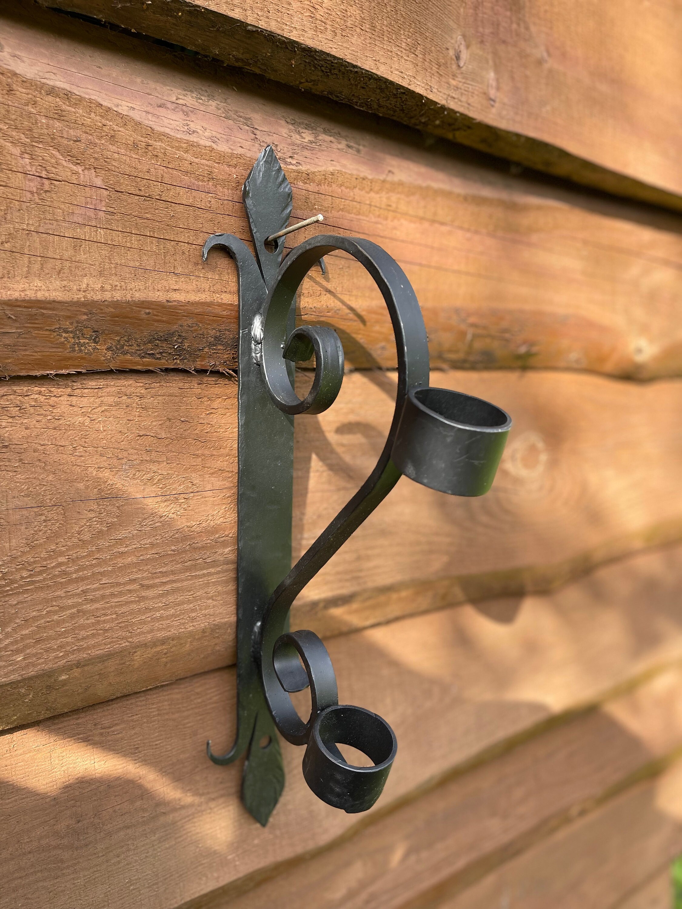 Wrought Iron Flag Holder, Flag Pole Holder, Wall Flag Holder, Wall Flag ...