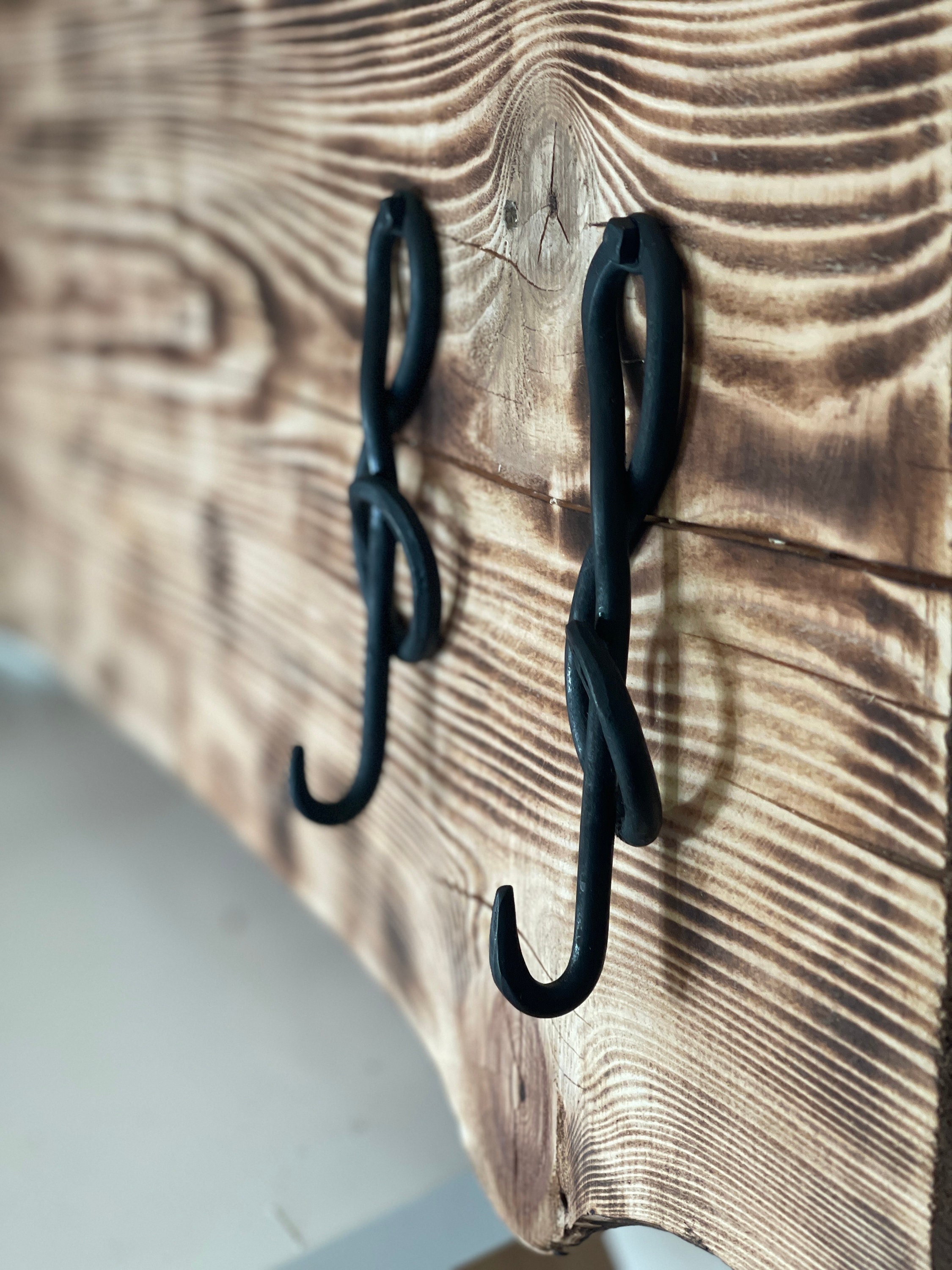 Hand Forged Wrought Iron Treble Clef Hook | Music Lover Gift - Etsy