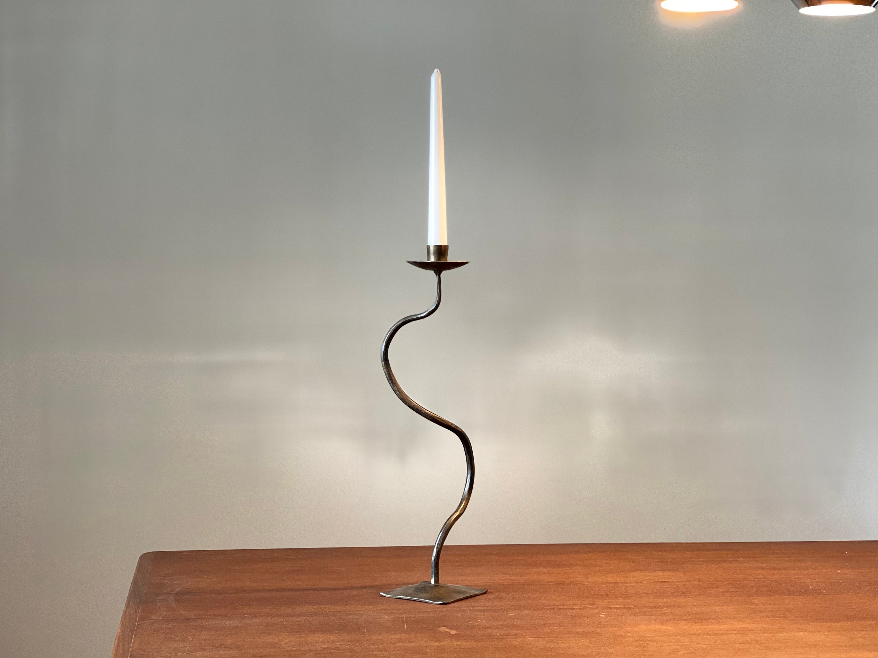 Handmade Wrought Iron Forged Standing Type Goldenblack - Etsy