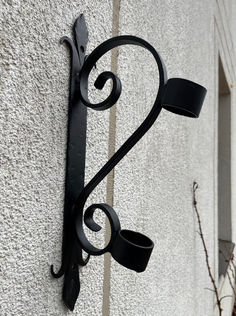 Wrought Iron Flag Holder, Flag Pole Holder, Wall Flag Holder, Wall Flag ...