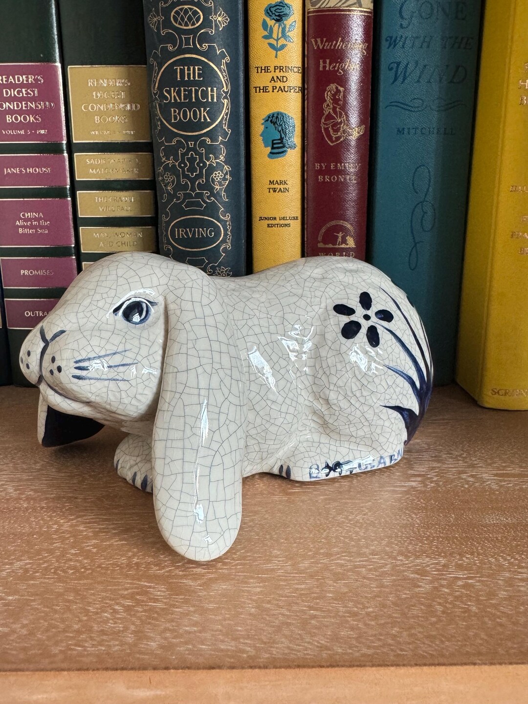 Vintage Potting Shed Dedham Pottery Bunny Rabbit - Etsy