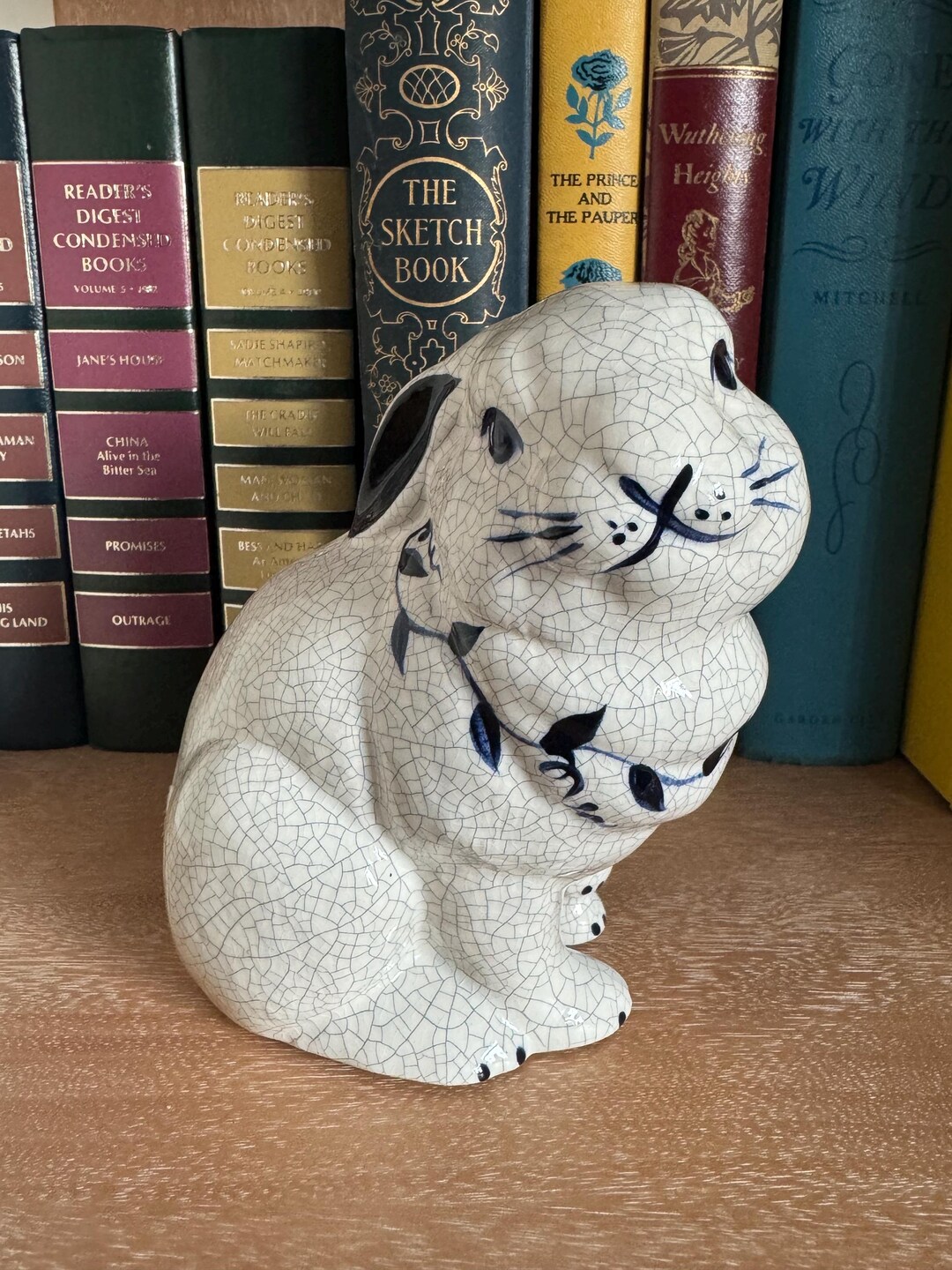Vintage Potting Shed Dedham Pottery Bunny Rabbit - Etsy