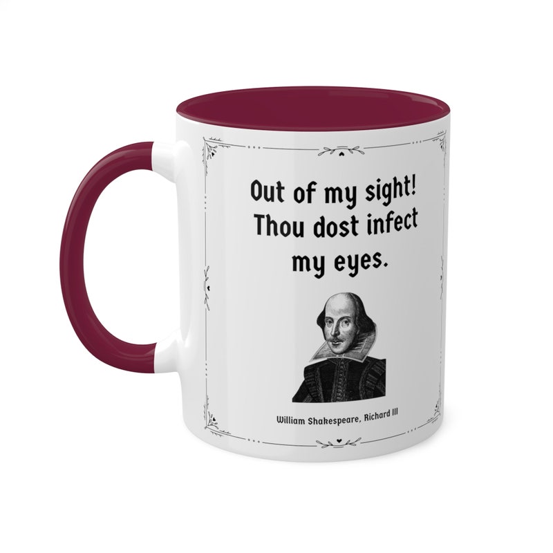 Shakespeare Mug - Etsy