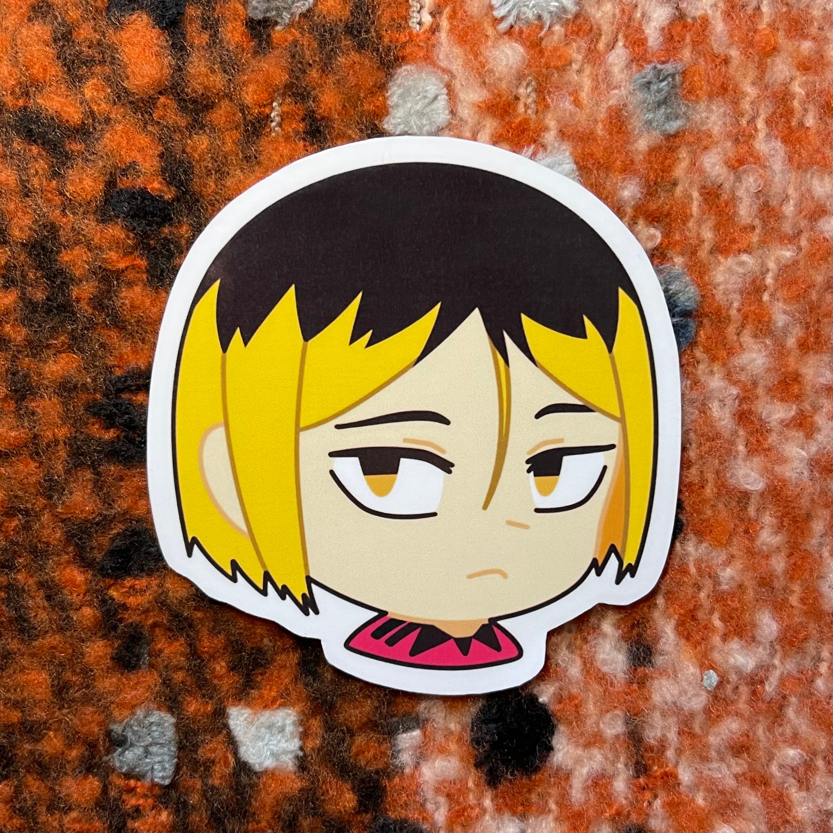 HQ Stickers : Karasuno and Nekoma Hinata, Kageyama, Tsukishima ...