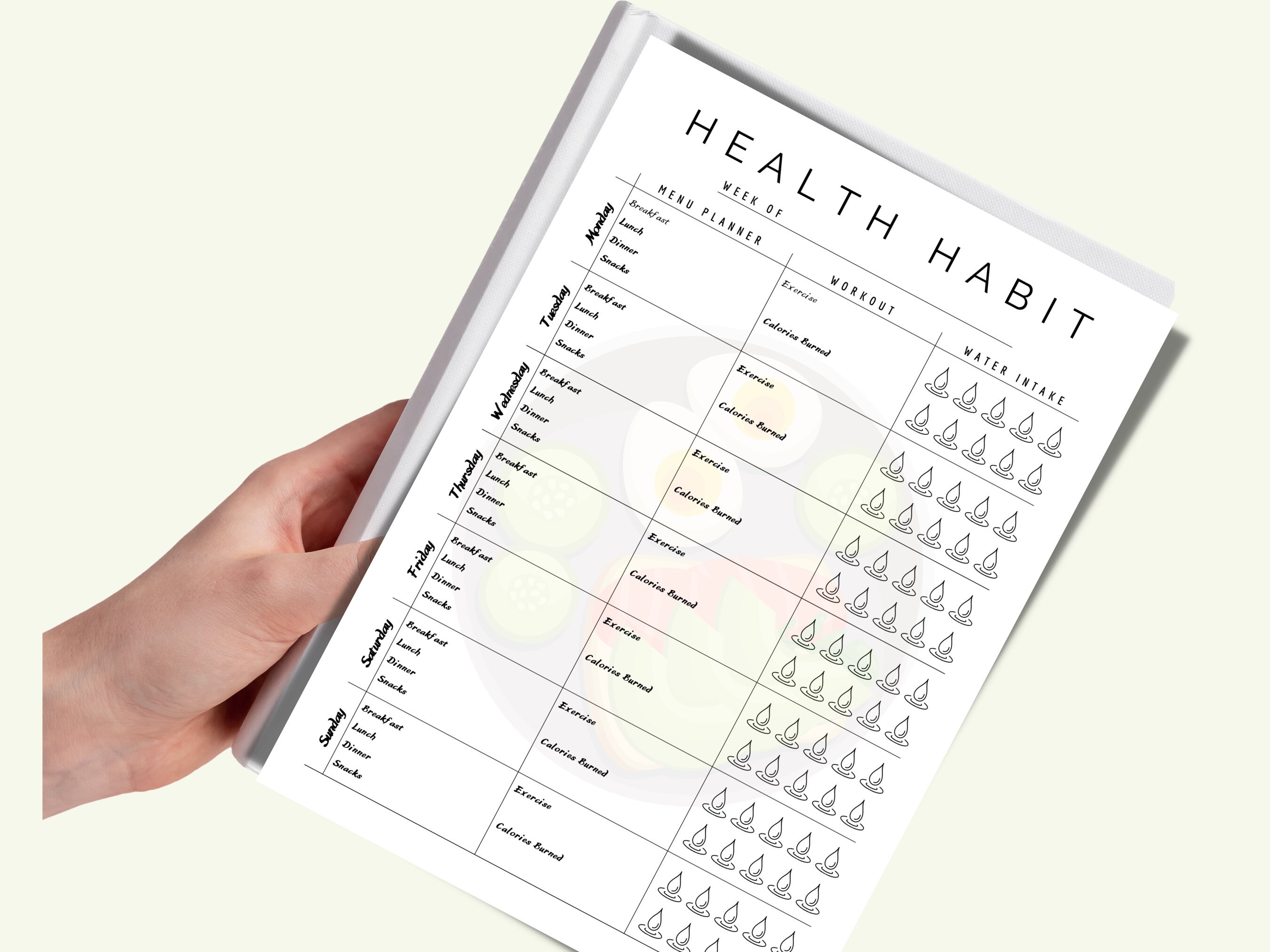 2023 Habit Tracker Printable Habit Tracker Digital Yearly, Monthly ...