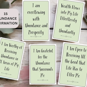 Positive Affirmation Cards, Printable Affirmation Cards Printable ...