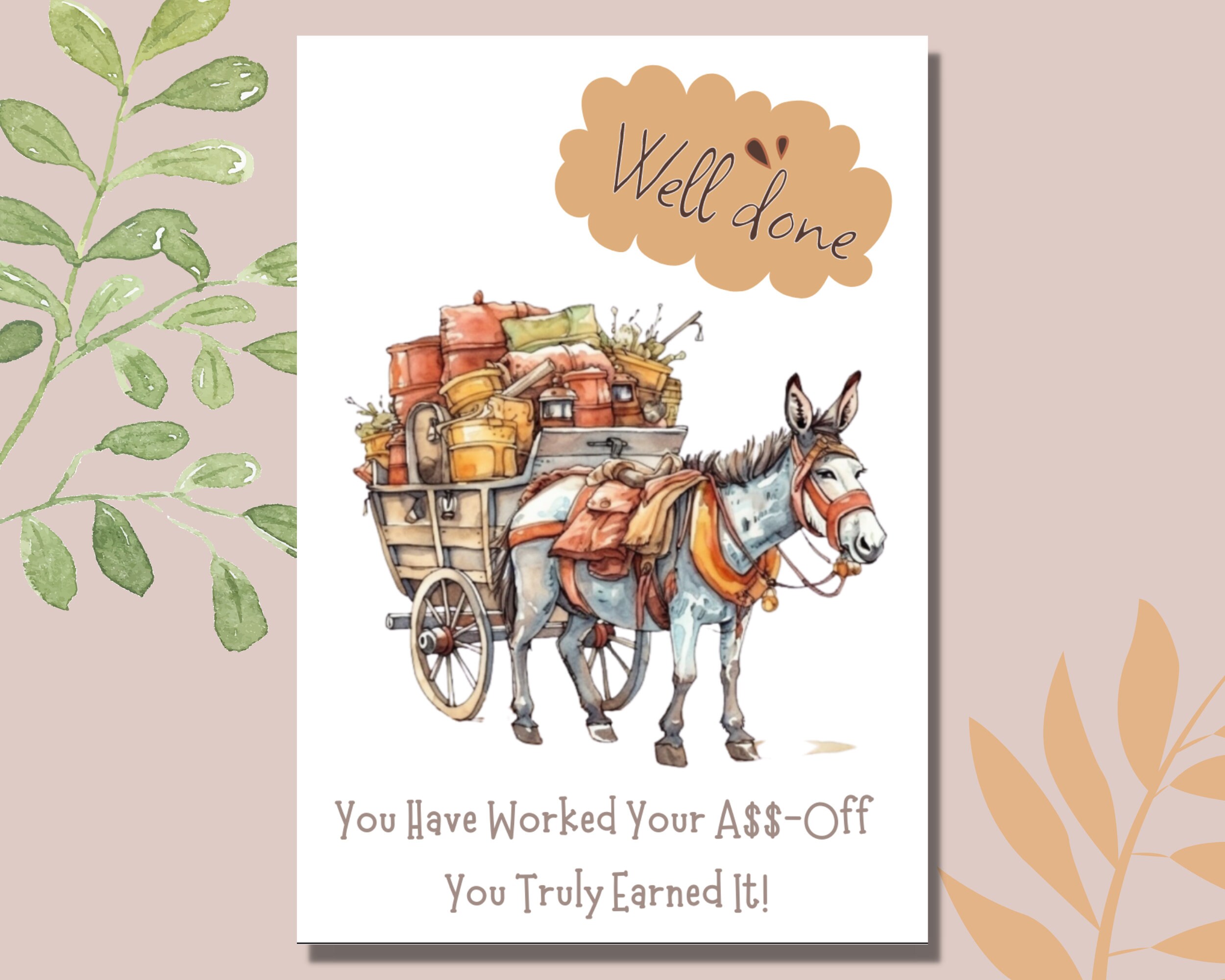 Funny New Job Card, Coworker Leaving Card, Card for Coworker Leaving ...