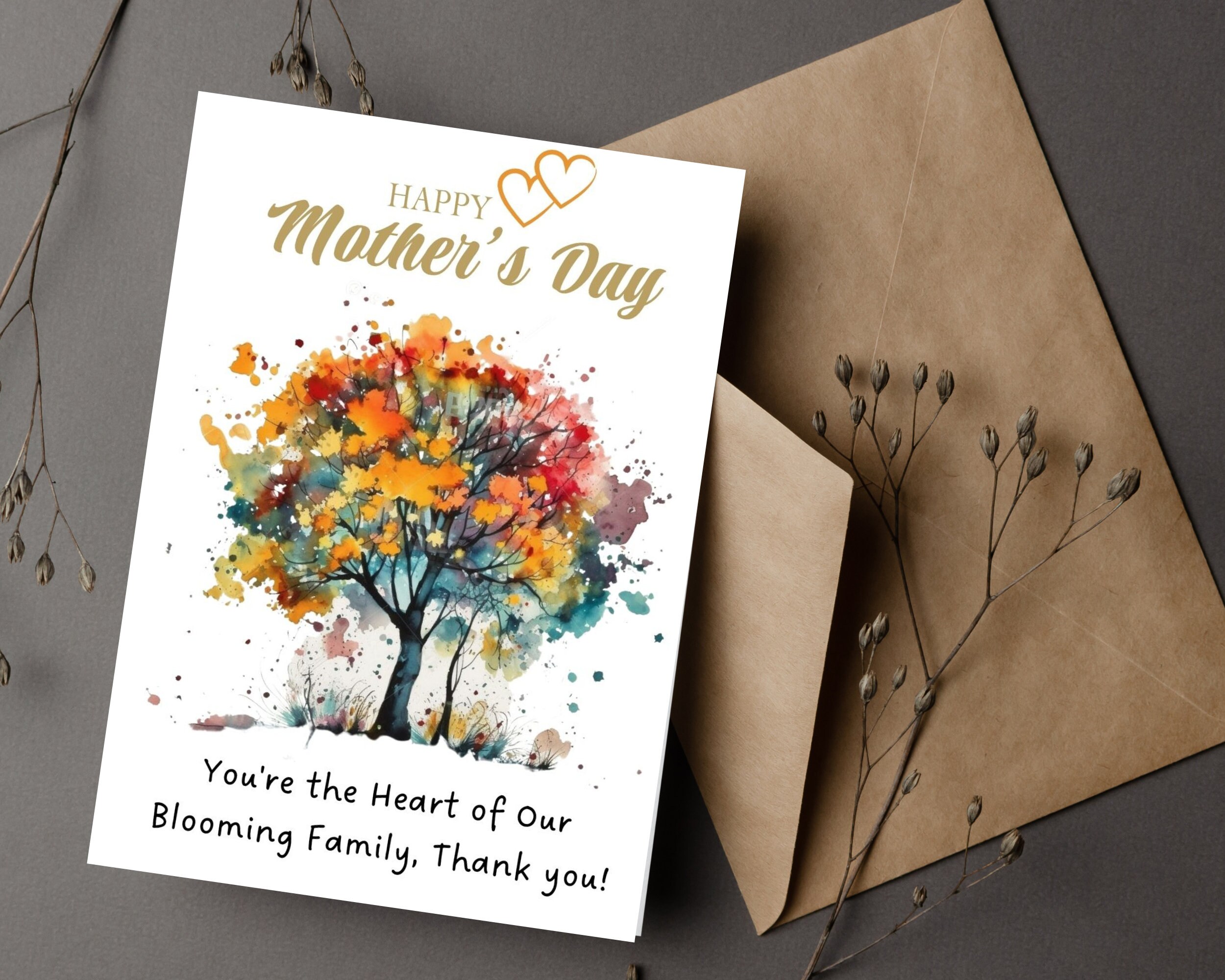 Printable Mothers Day Card, Mothers Day Printable, Greeting Card ...