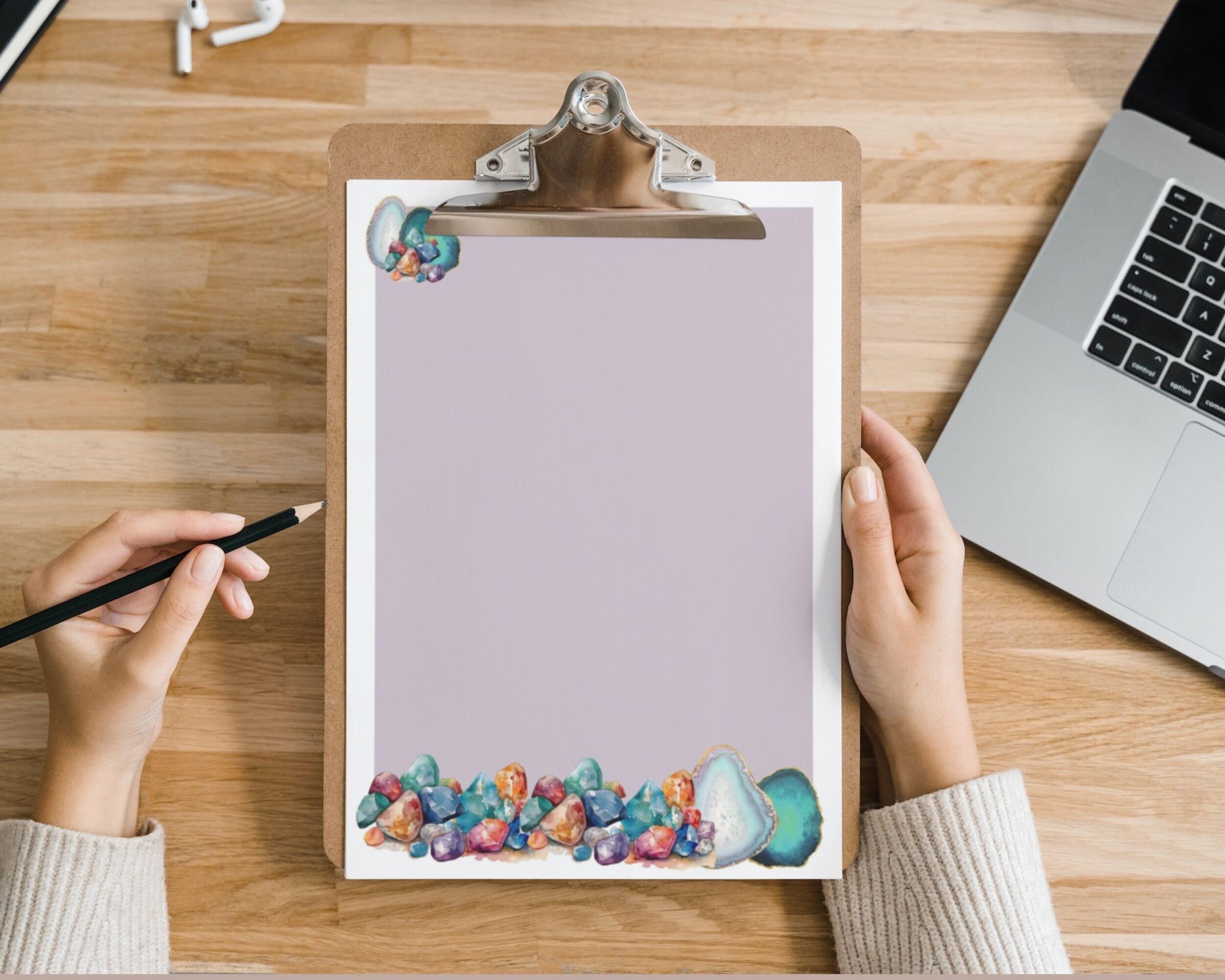 Digital & Printable Paper Collection Variety Pack of Lined Printable ...