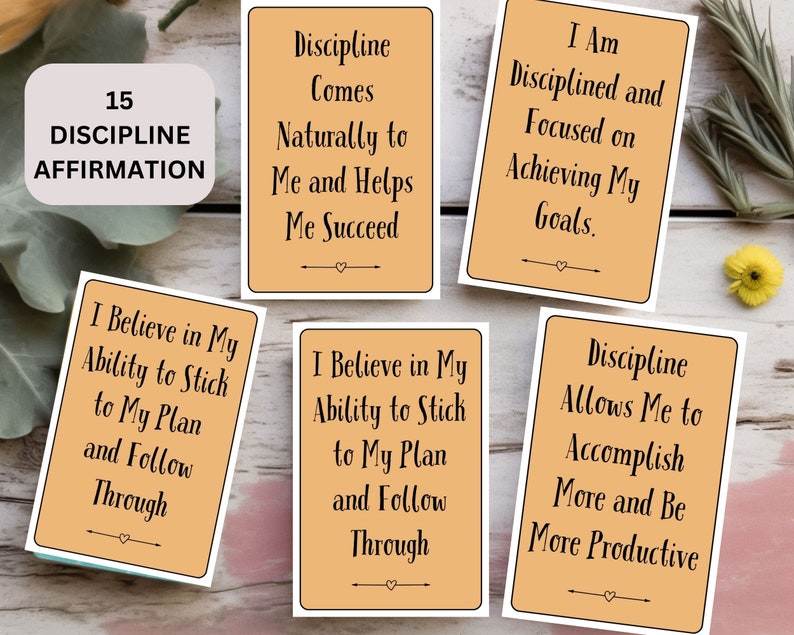 Positive Affirmation Cards, Printable Affirmation Cards Printable ...