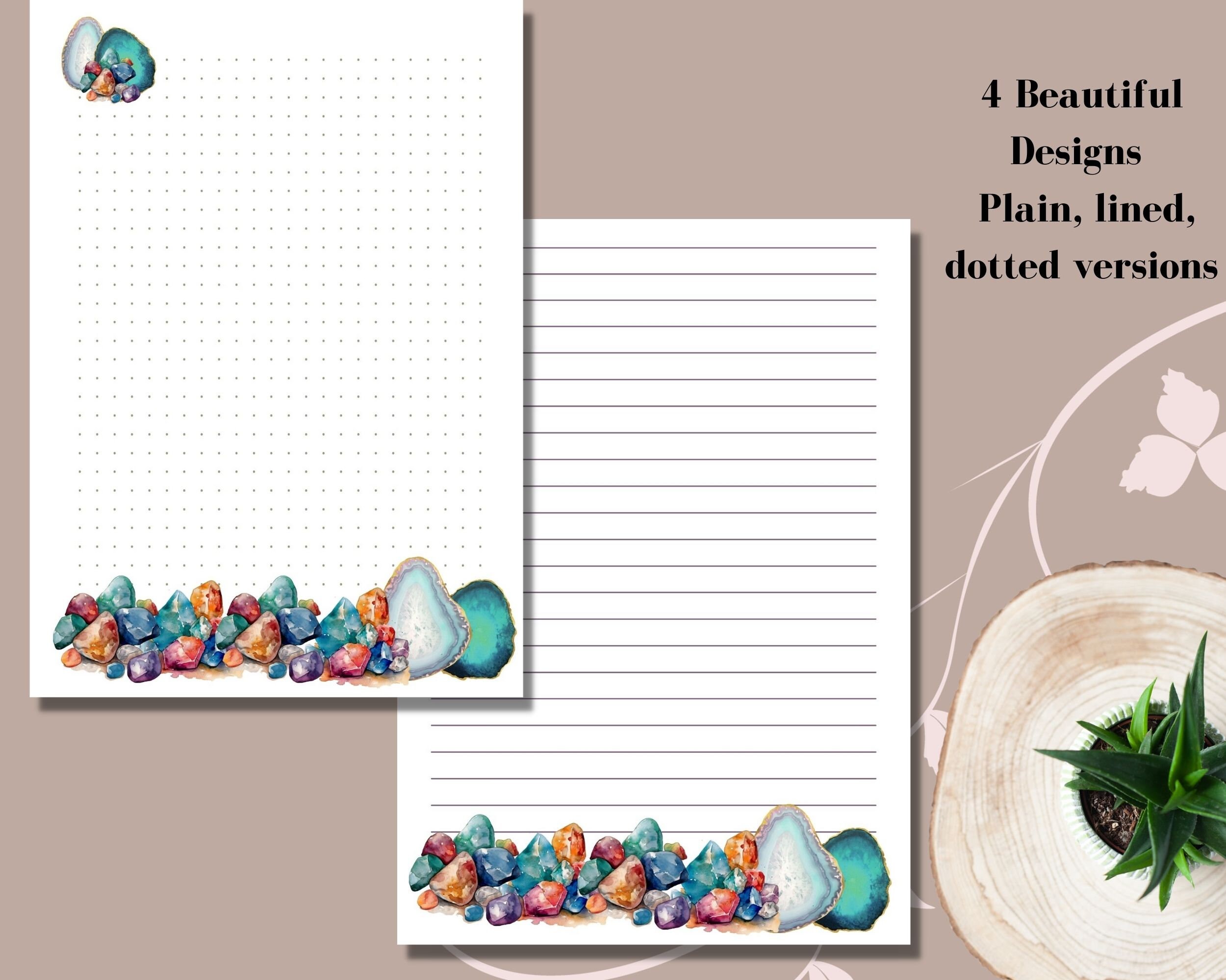 Digital & Printable Paper Collection Variety Pack of Lined Printable ...