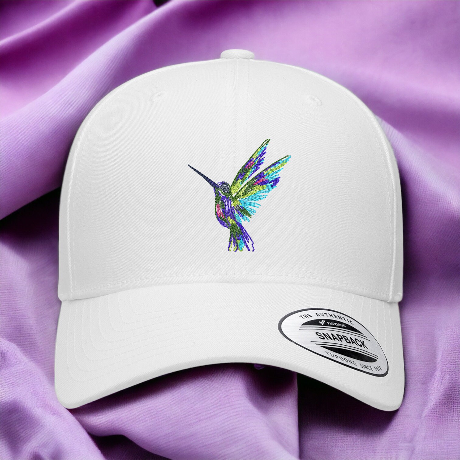 Embroidered Baseball Cap, Hummingbird Hat, Hummingbird Cap, Bird ...