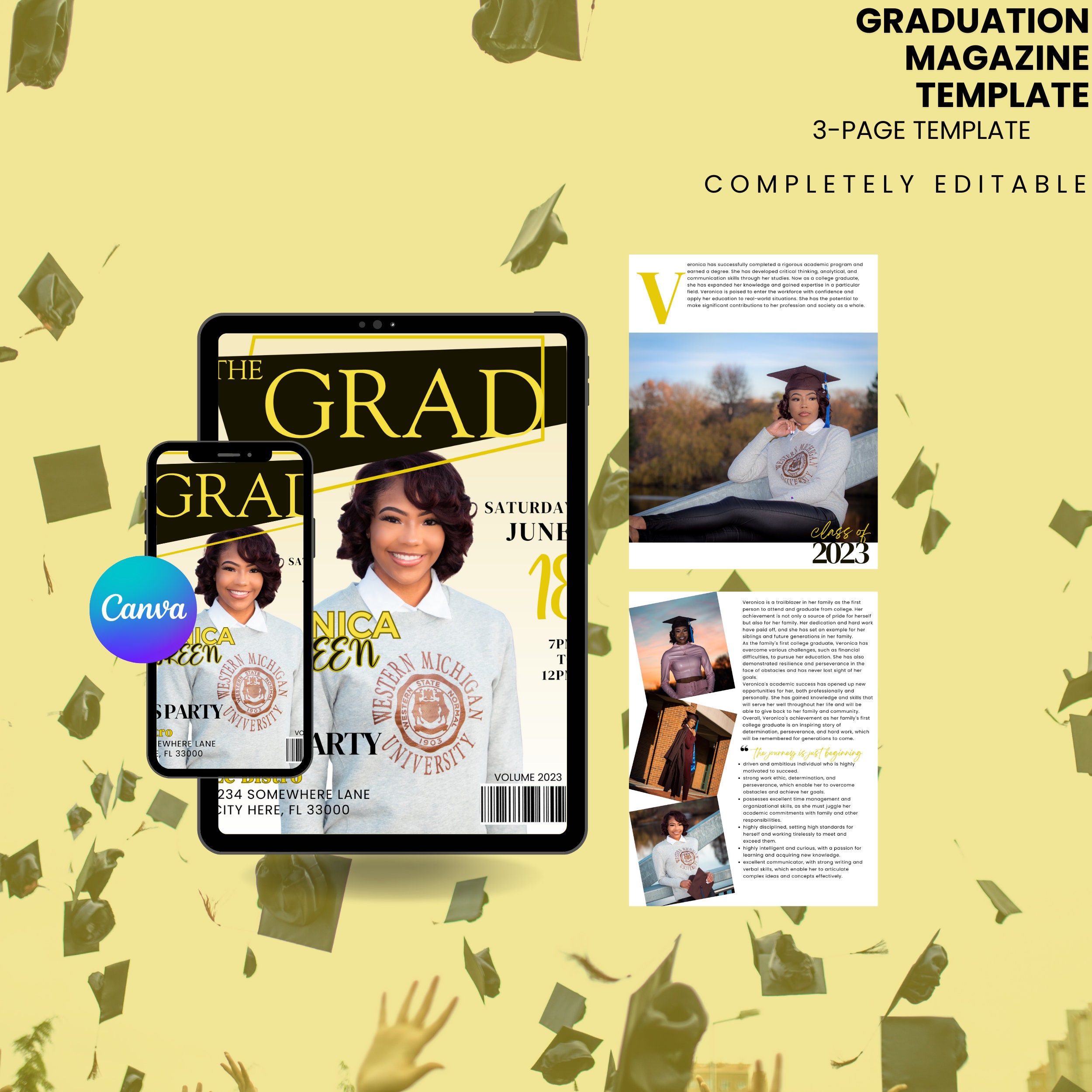 Graduation Cover Page