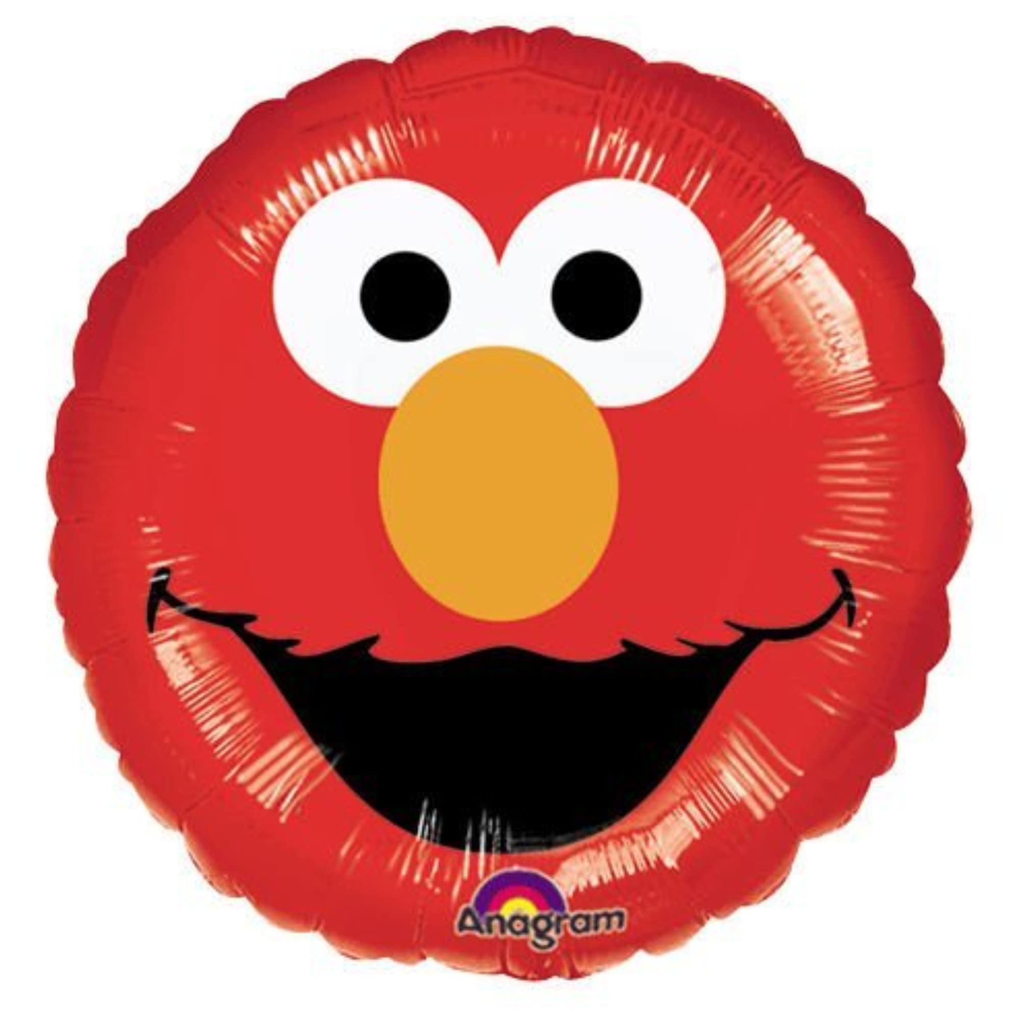 Elmo Balloon Sesame Street Themed One Sided Red 18 Inch Size Girls or ...