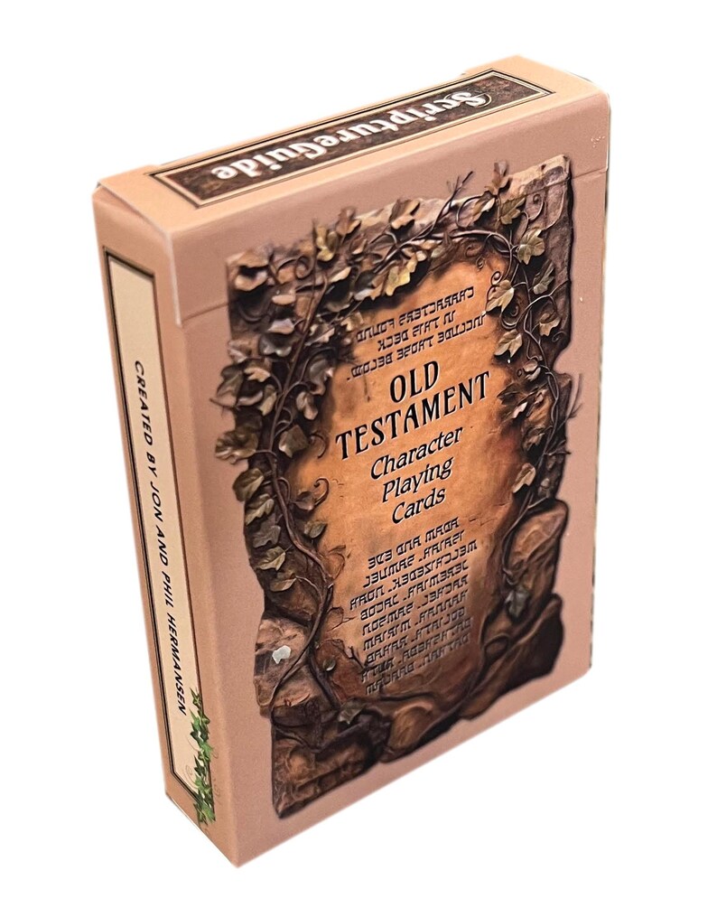 Old Testament Character Playing Cards - Etsy