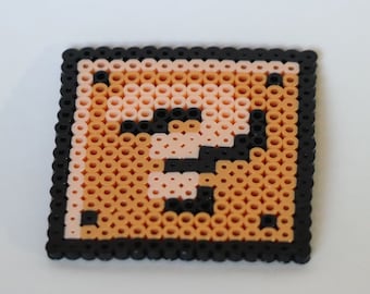 Super Mario 3 Block Perler Beads - Etsy