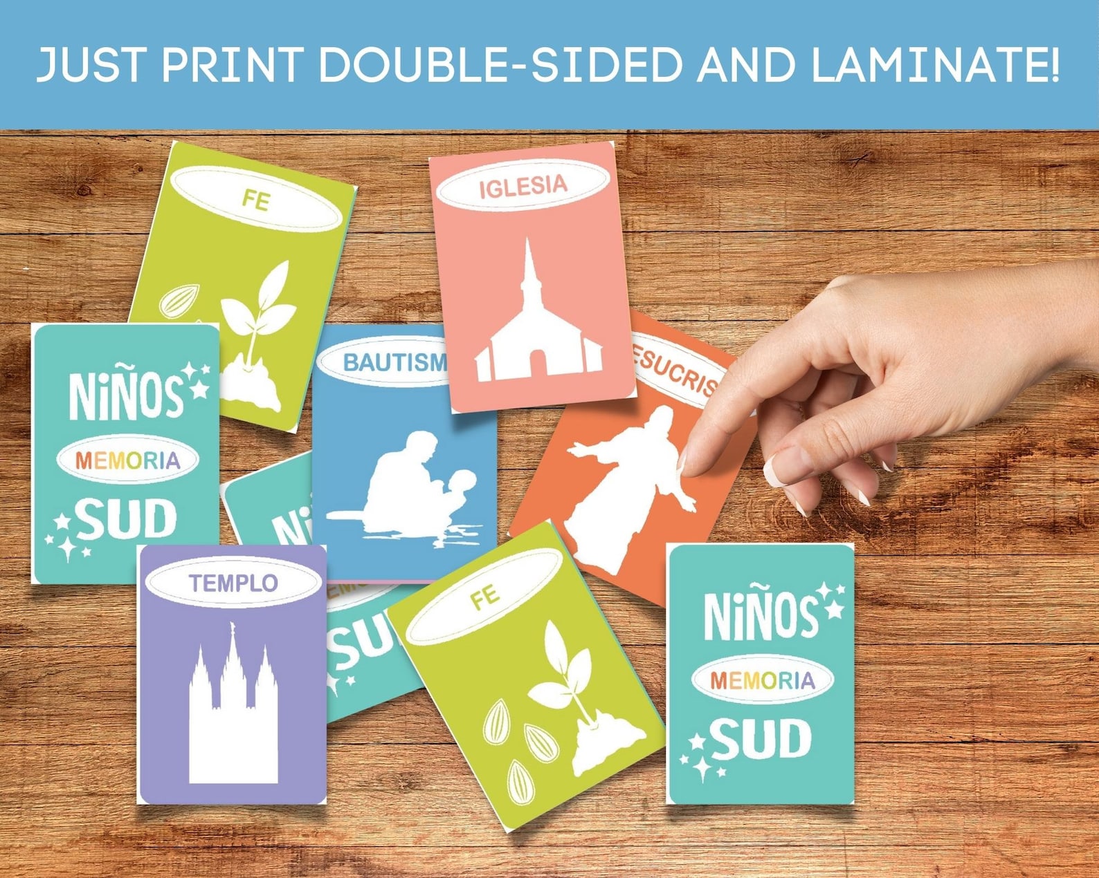 Printable LDS Memory Matching Game for Primary Kids (digital Download ...