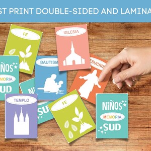 Printable LDS Memory Matching Game for Primary Kids (digital Download ...