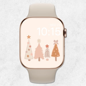 Christmas Apple Watch Wallpaper, Christmas Tree Watch Face, Winter ...