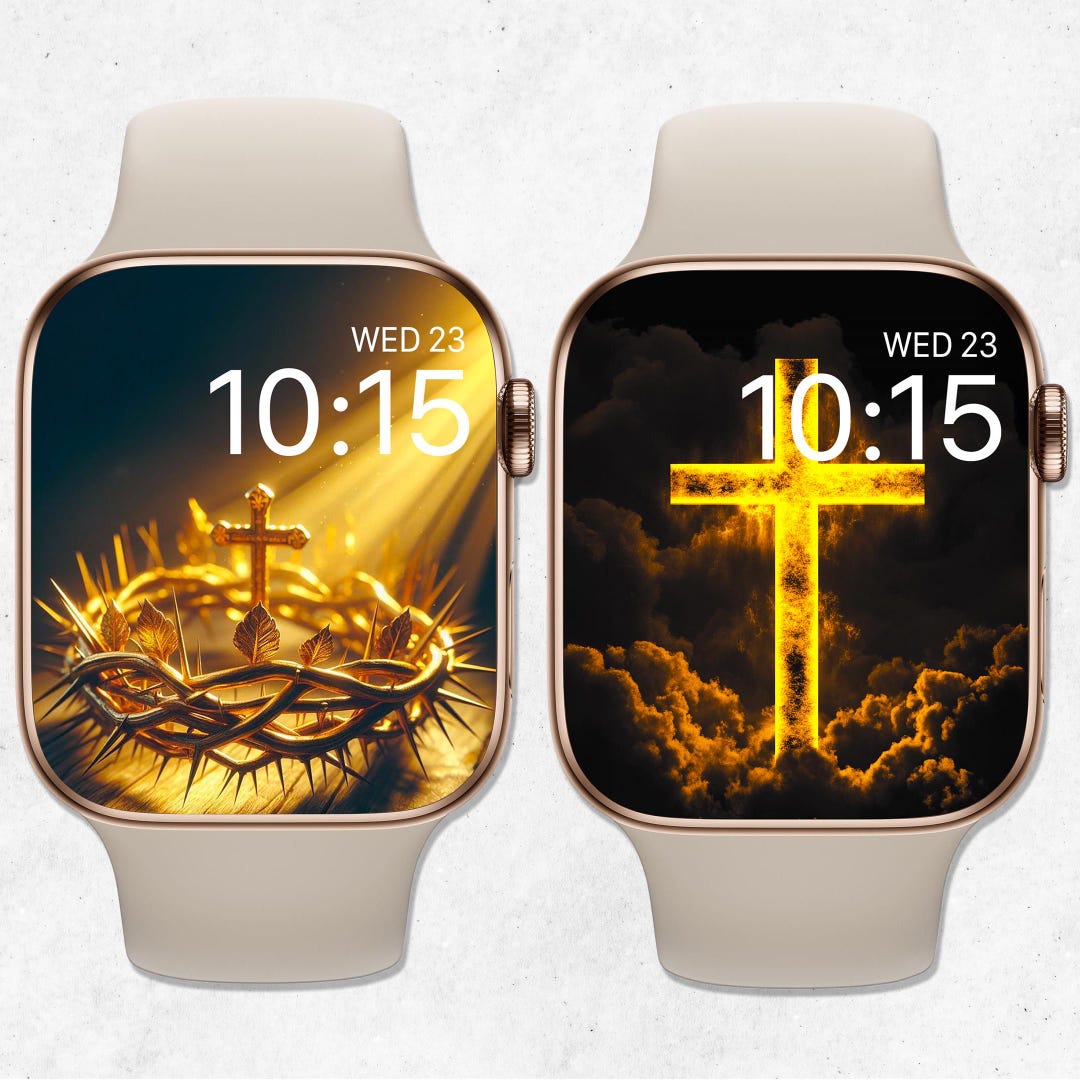 Christian Apple Watch Wallpaper, Easter Watch Face, Religious Watch ...