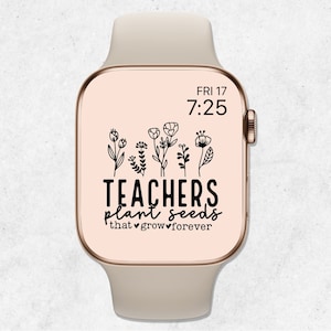 Teacher Apple Watch Wallpaper, Teachers Apple Watch Face, Minimalist ...