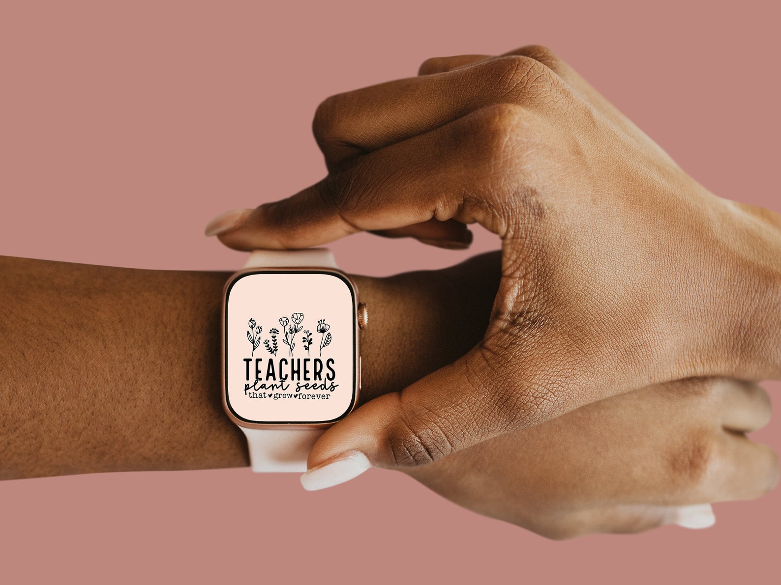 Teacher Apple Watch Wallpaper, Teachers Apple Watch Face, Minimalist ...
