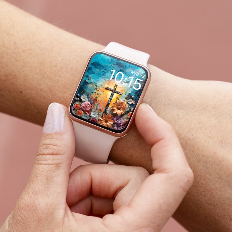 Christian Apple Watch Wallpaper, Easter Watch Face, Religious Watch ...