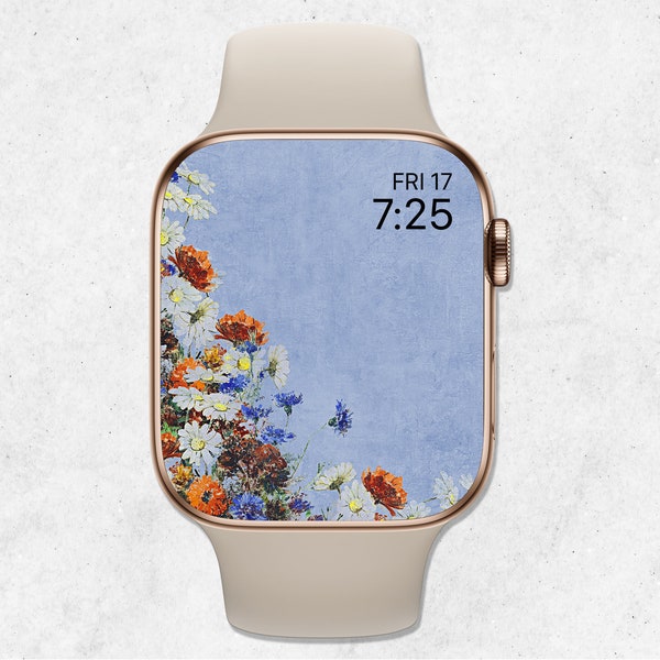 Beige Aesthetic Wallpaper Vintage Flower - Etsy