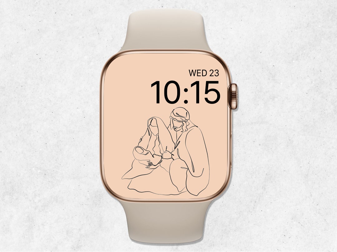 Nativity Apple Watch Wallpaper, Christmas Watch Face, Christian Watch ...