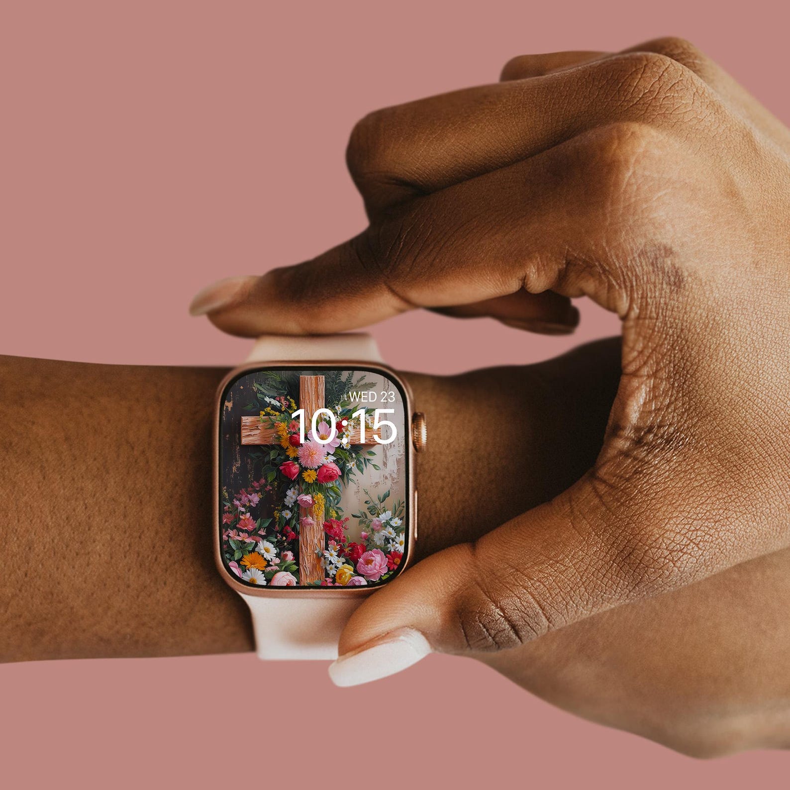 Christian Apple Watch Wallpaper, Easter Watch Face, Religious Watch ...