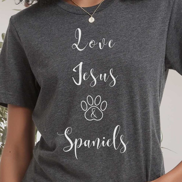 Jesus and Cocker Spaniels - Etsy