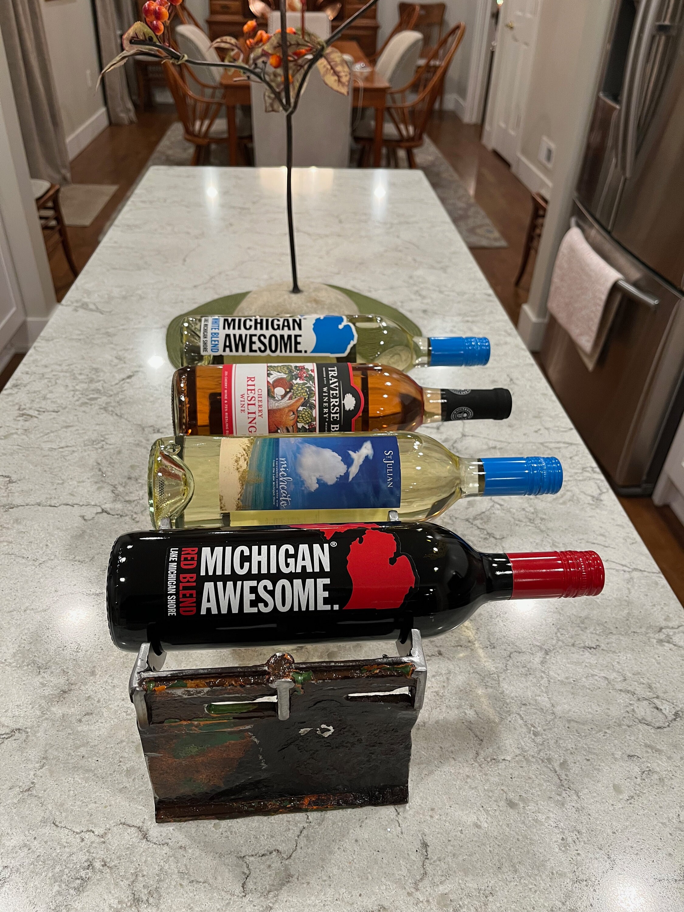 Mackinac Wine Rack, Historic and Colorful Patina. Add to Your Michigan ...