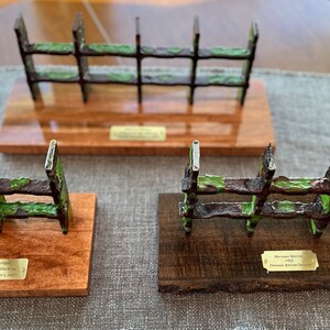 Mackinac Bridge Table Top Display, Great Mac Patina, Cool Live Edge - Etsy