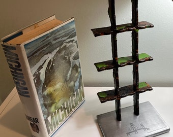 Mackinac Bridge Steel Cross Bookmark - Etsy