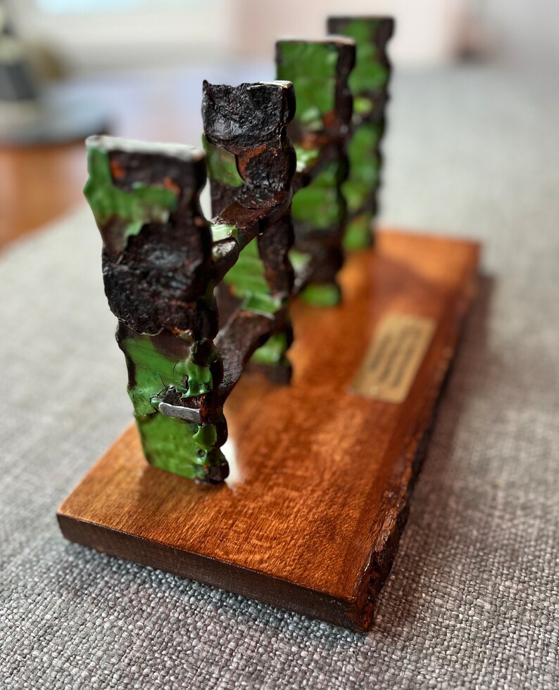 Mackinac Bridge Table Top Display 3 Grate Closed End Live - Etsy