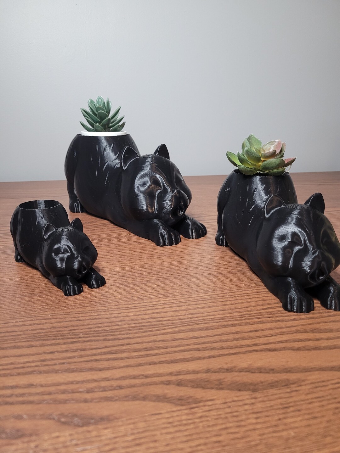 Stretching Cat Planter 3 Sizes - Etsy