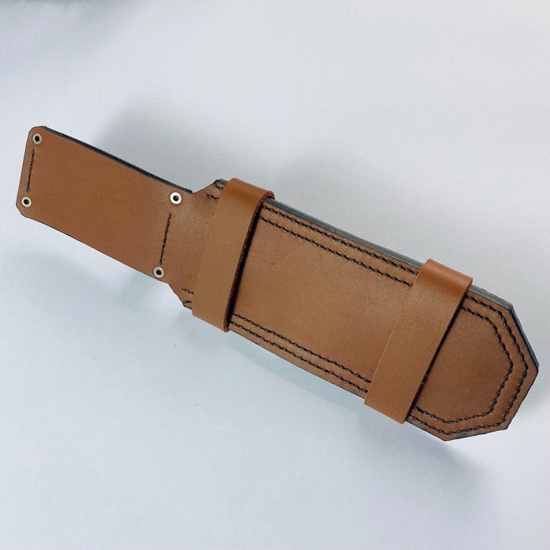 Knife Sheath, Leather Case, Molly. Universal for Knife. Vertical or ...