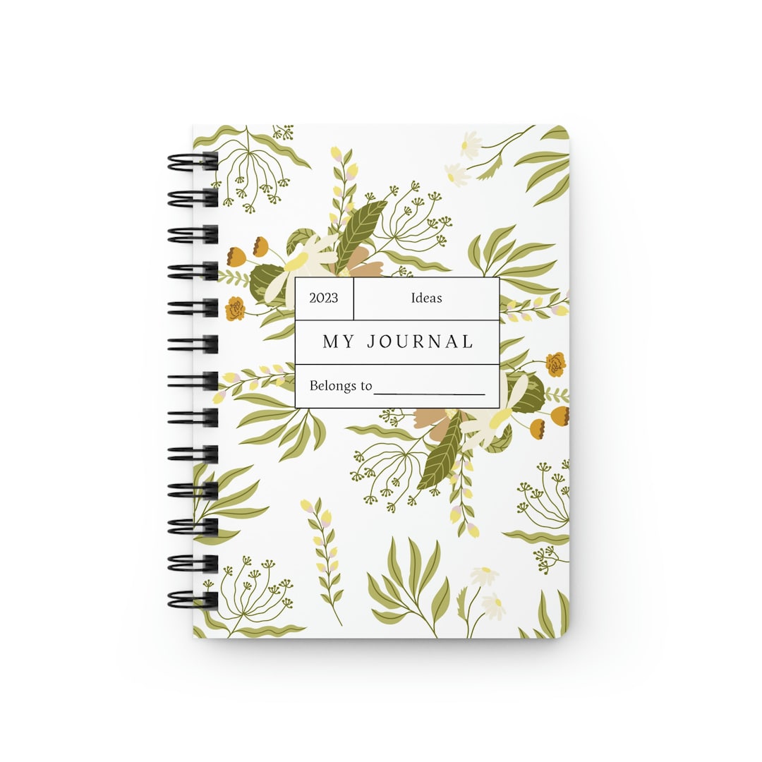 Floral 5x7 Journal With 150 Lined Pages: Elegant and Practical Notebook ...