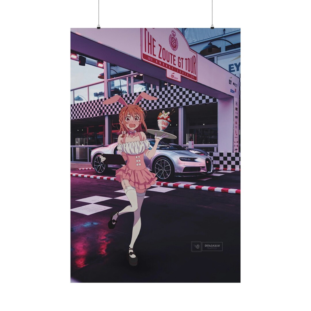 Cute Anime Waifu With Luxury Car Anime Cute Waifu Sexy Anime Girl Real ...