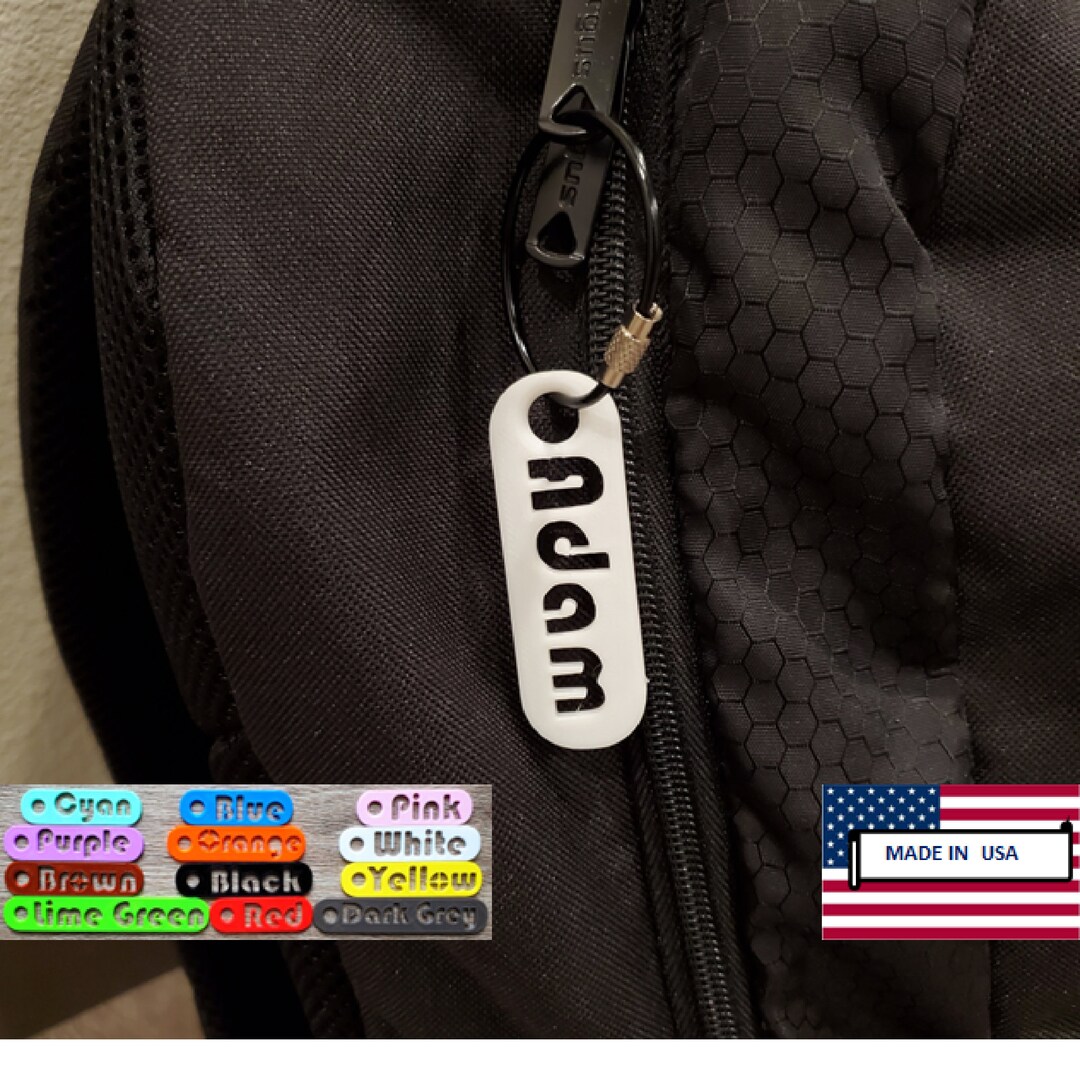 Personalized Name Tags for Bags, Backpacks, Sports Teams, Gifts - Etsy