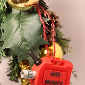 Customizable Gas Can Money Holder Christmas Tree Ornament - A Quirky ...