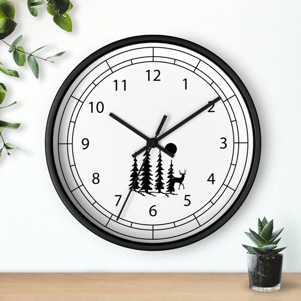 Cabin Time Wall Clock - Etsy