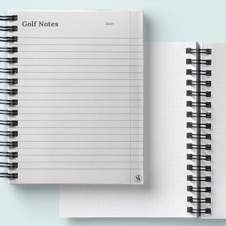 Golf Notebook - Etsy