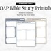 SOAP Bible Study Printable | Digital Printable Bible Study Guide | SOAP ...