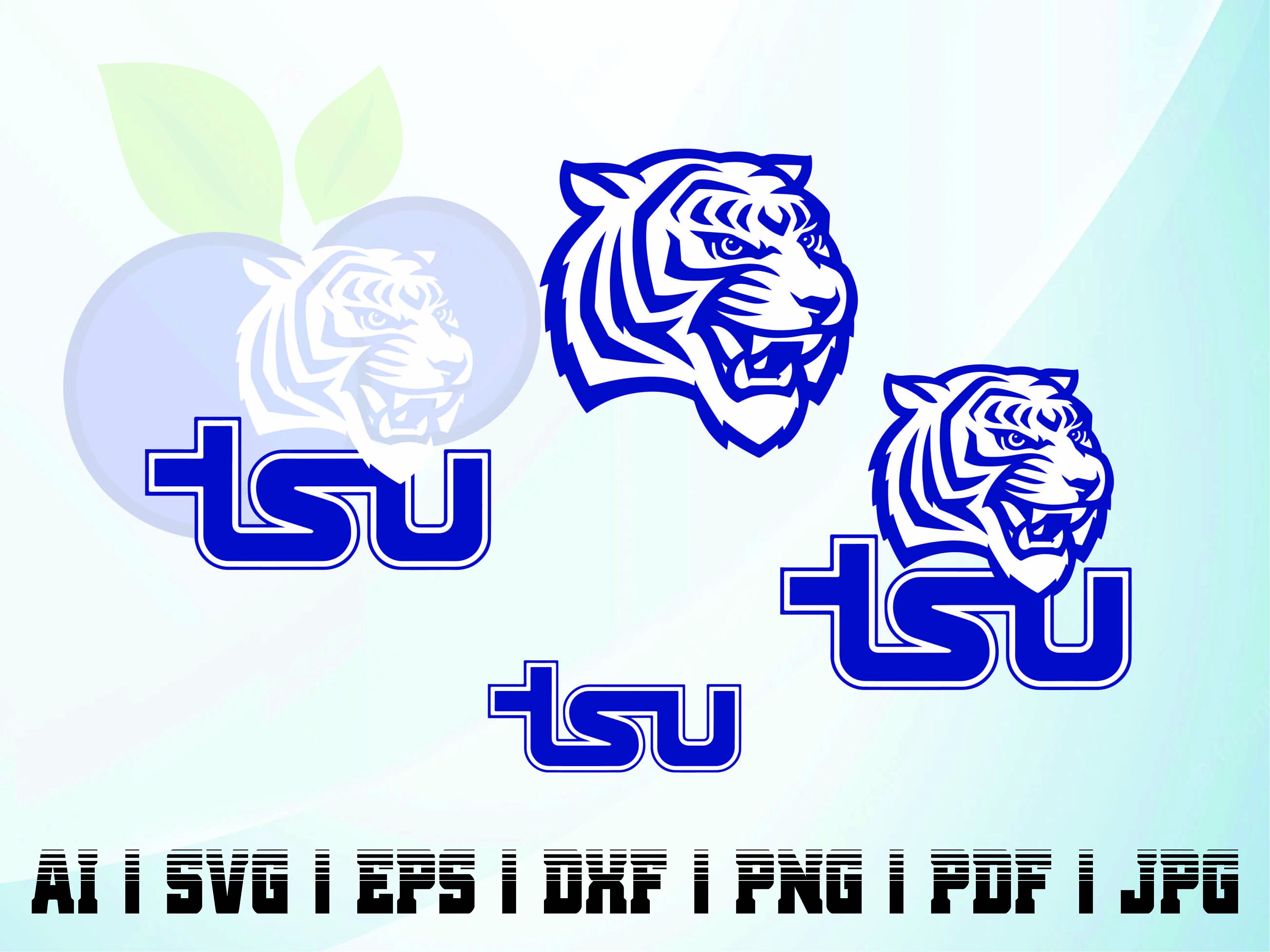 TSU Svg Cricut Tiger Tennessee State University Graduate Alumni Instant ...