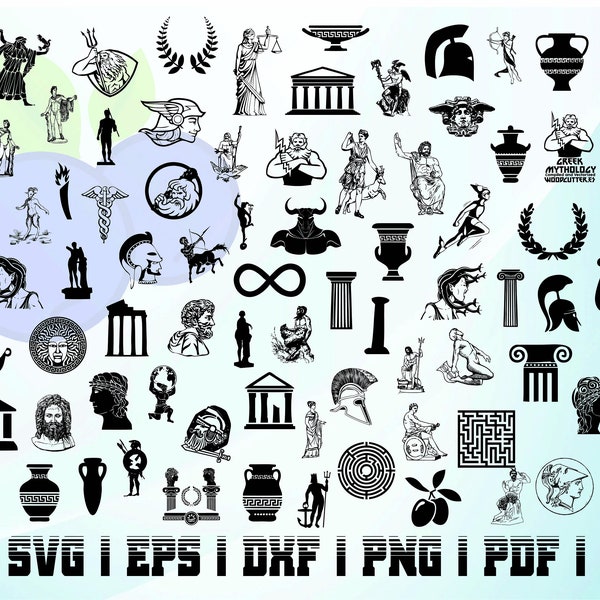 Greek Myth Cricut Svg - Etsy