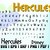 Hercules Font Svg Ttf Alphabet Letters Hero Instant Download - Etsy