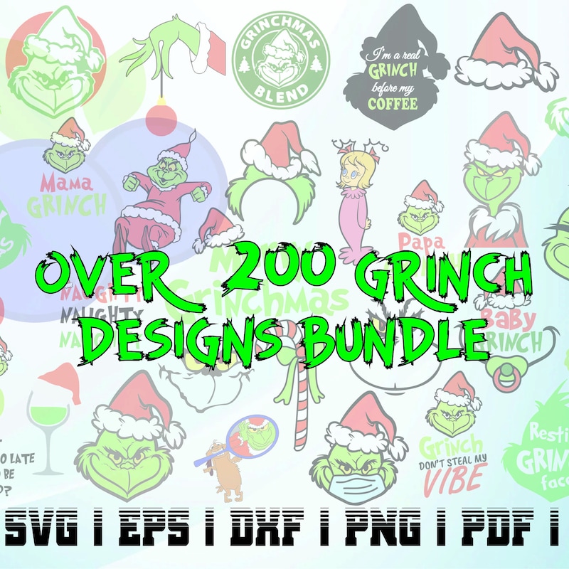 Grinch Mask Svg - Etsy