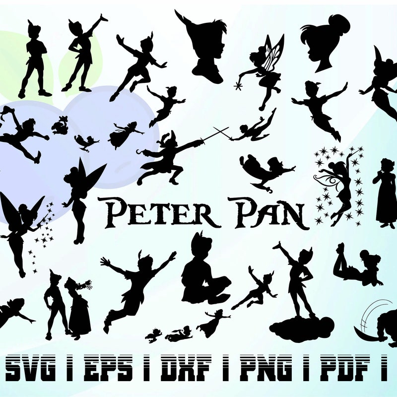 Peter Pan Silhouette - Etsy